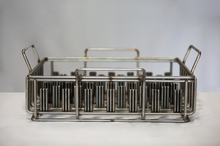 Stainless Steel & Carbon Steel Material Handling Baskets | Angola Wire