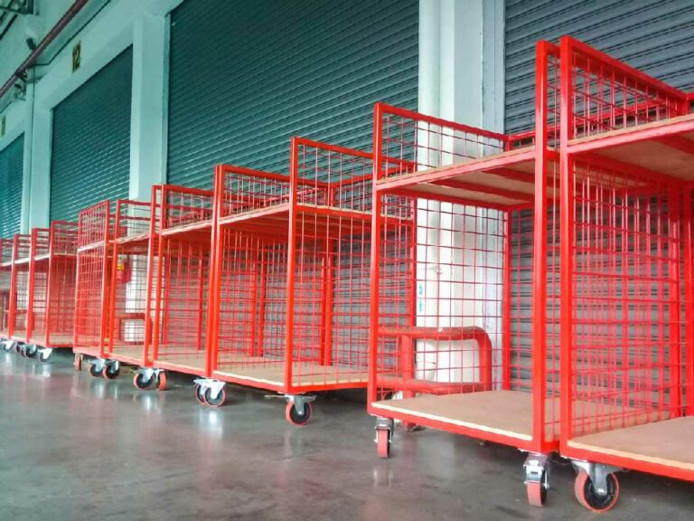 Custom Steel Wire Cart Fabrication & Material Handling Carts | Angola Wire